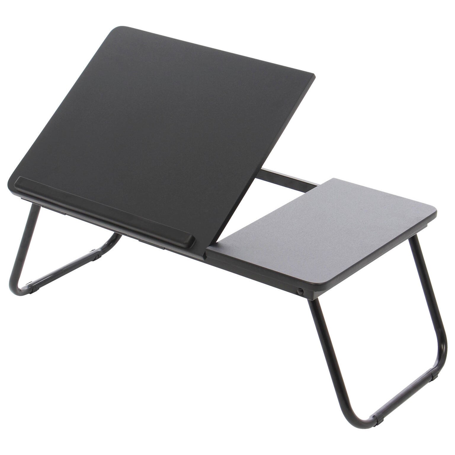 Masuta pentru laptop reglabila Herum®, 55 x 23 x 32 cm, Negru - eMAG.ro