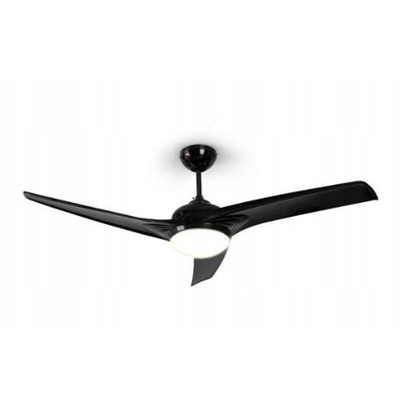 Ventilator de tavan, Klarstein, Cu lustra, Negru - eMAG.ro
