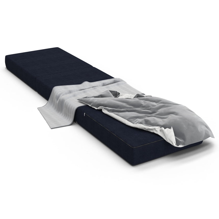 Saltea pliabila, Spij zdrowo, Alex MINI, 80x200x9 cm, spuma ...