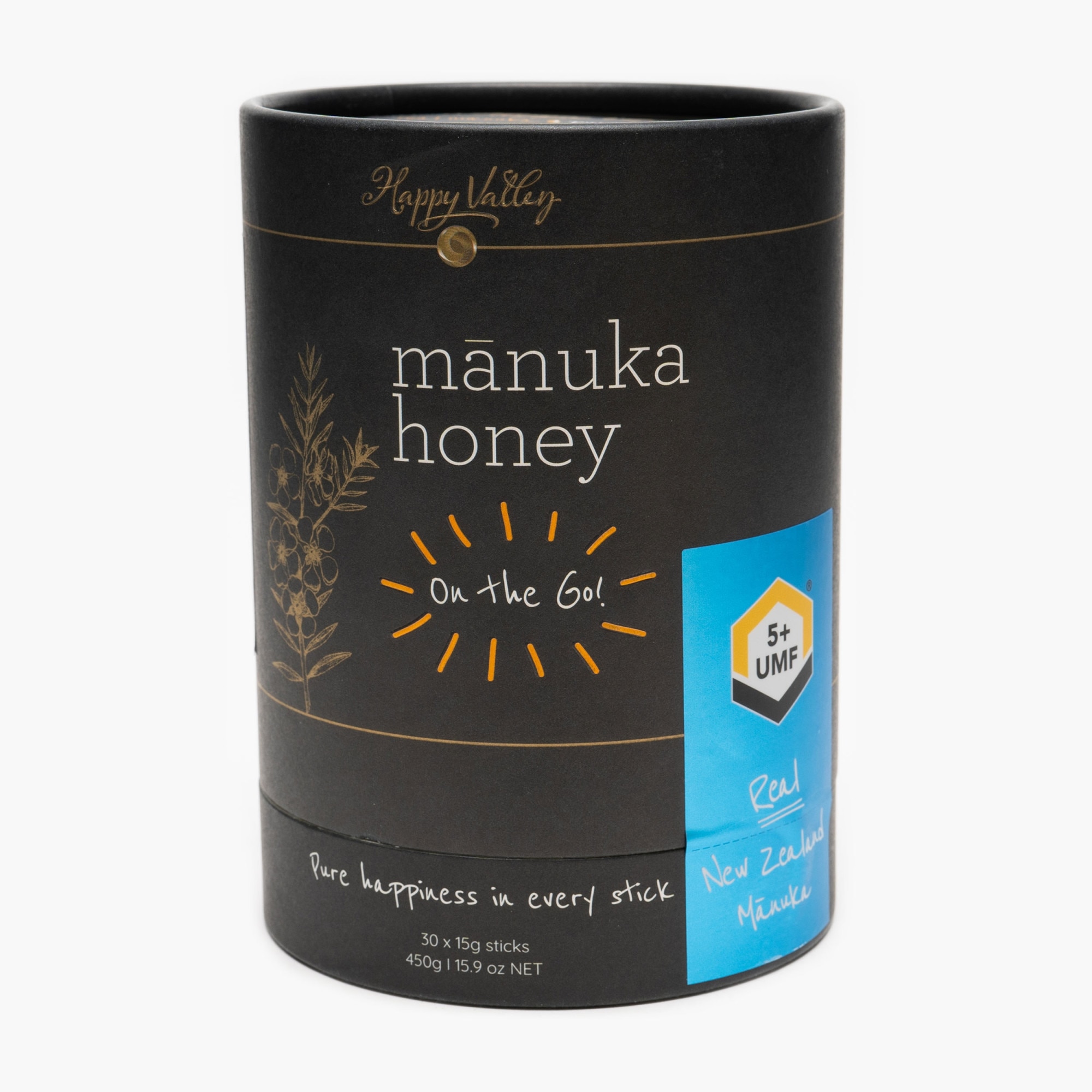 Pliculete miere Manuka Premium Happy Valley MGO 83+ (UMF 5+), pachet 30 ...