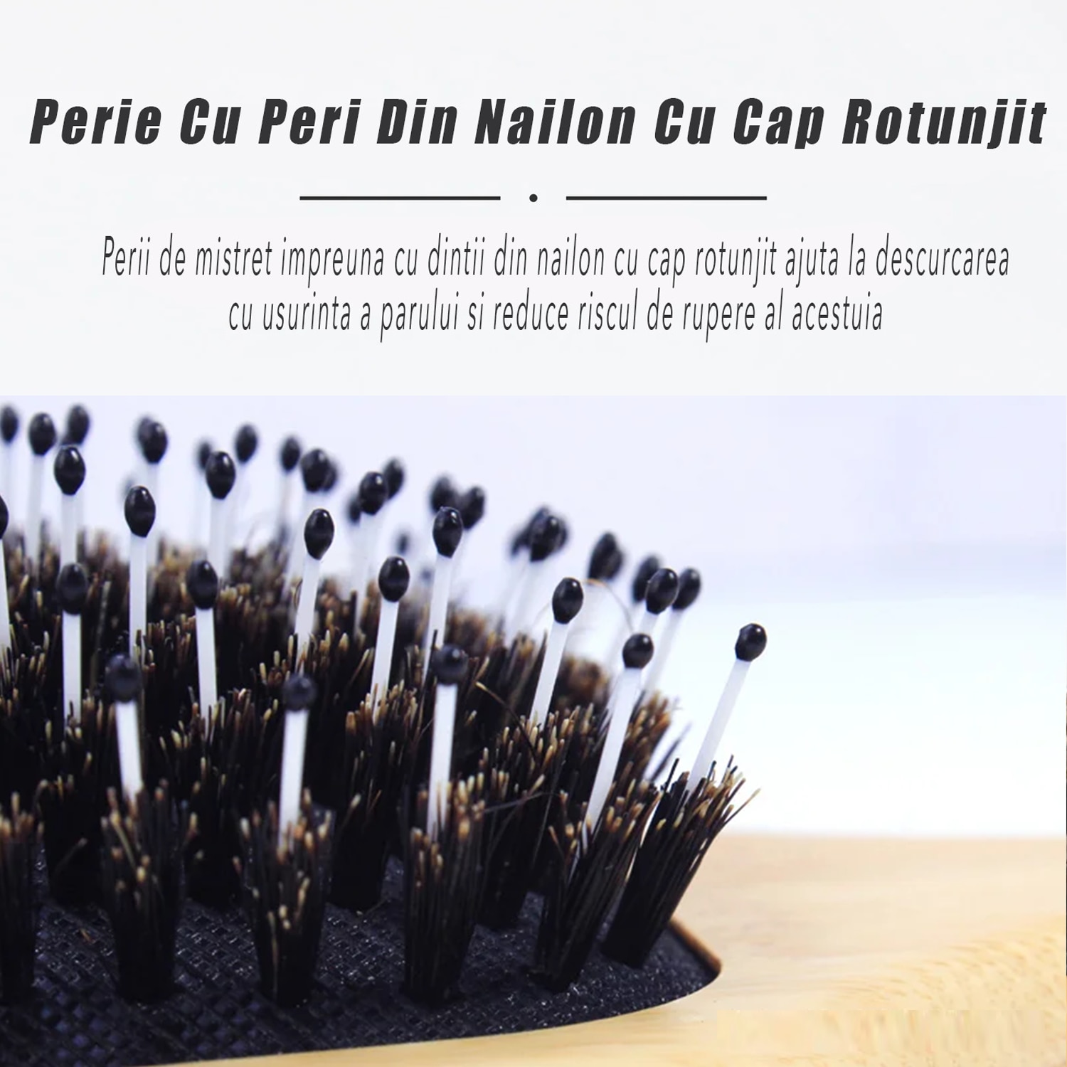 Perie de Par Profesionala Marinela Radu, pentru descurcarea parului ...
