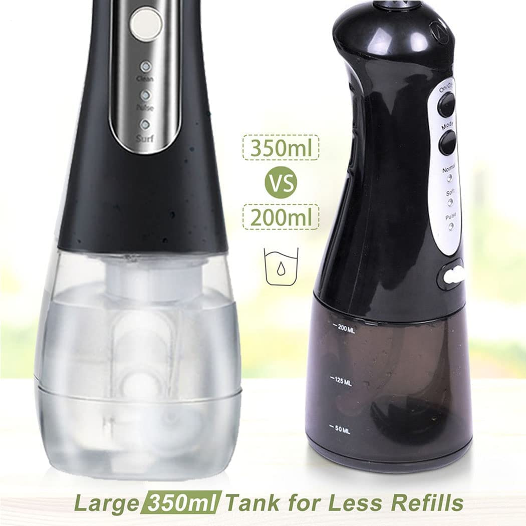 Орален иригатор BYONDSELF, 350 мл, 5 включени дюзи, 3 нива на налягане ...