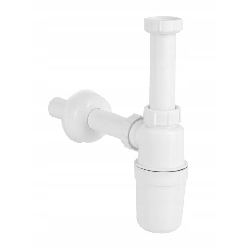 Sifon scurgere lavoar, Diamond, Plastic, 1.25 inch, Alb - eMAG.ro
