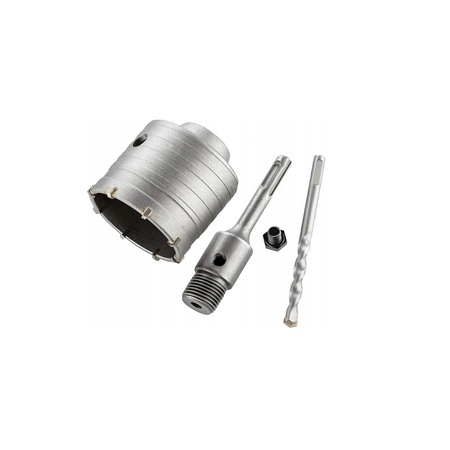 Set carota diamantata, adaptor SDS+, burghiu, 65 mm, Falon-Tech 1835 ...