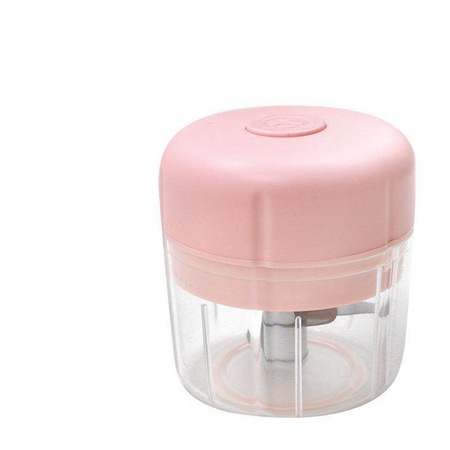 Mini Blender Electric, 3 Cutite, Incarcare USB, Functionare fara fir ...