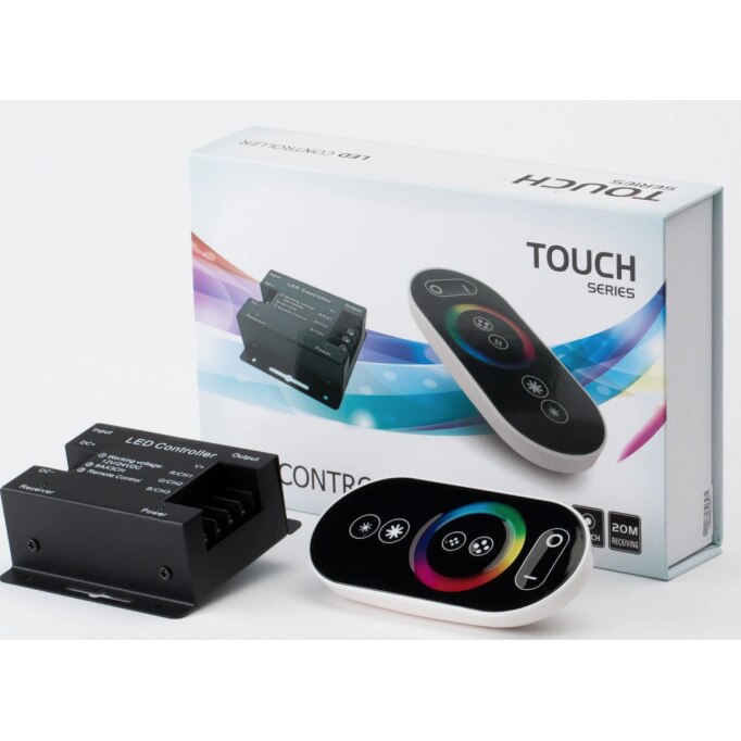 Controller touch pentru banda led RGB - eMAG.ro