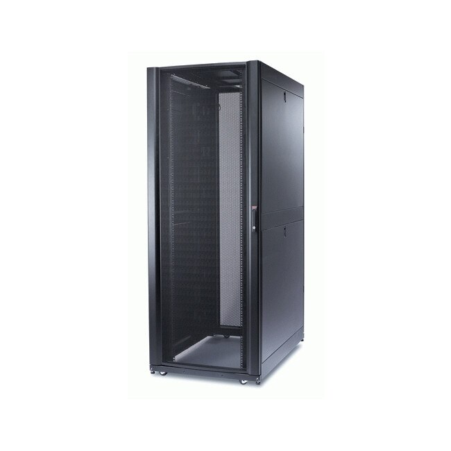 NetShelter SX 42U 750mm Wide x 1200mm Deep Enclosure with Sides Black ...