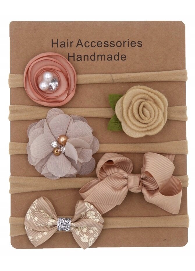 Set 5 bentite pentru copii Edibazzar, Textil, Multicolor - eMAG.ro