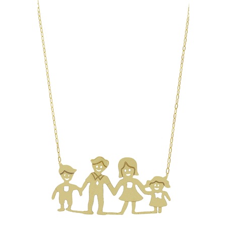 Lant aur 14k familie, tata, mama, baiat si fata - eMAG.ro
