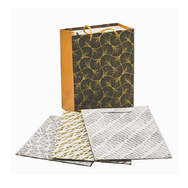 Set de 12 pungi cadou Omega, 31x42x12cm, figuri - eMAG.ro