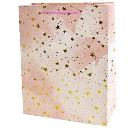 Set de 12 pungi cadou Omega, 26x32x12cm, star - eMAG.ro