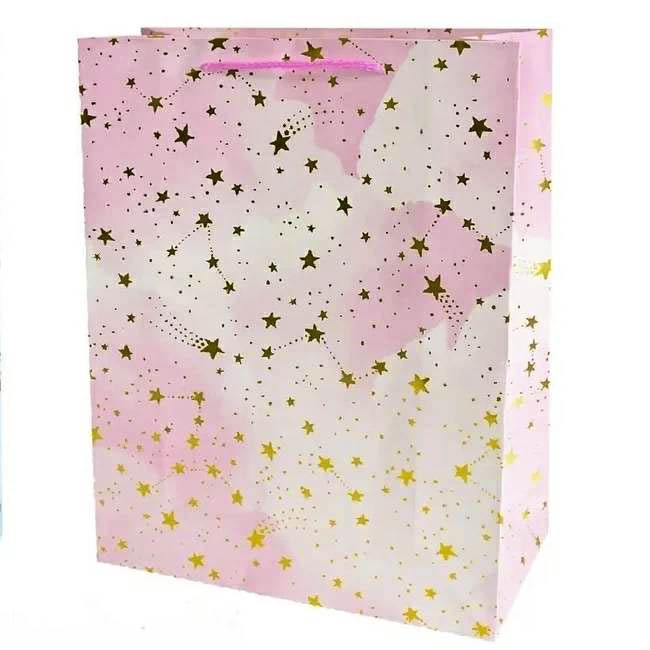 Set de 12 pungi cadou Omega, 26x32x12cm, star - eMAG.ro