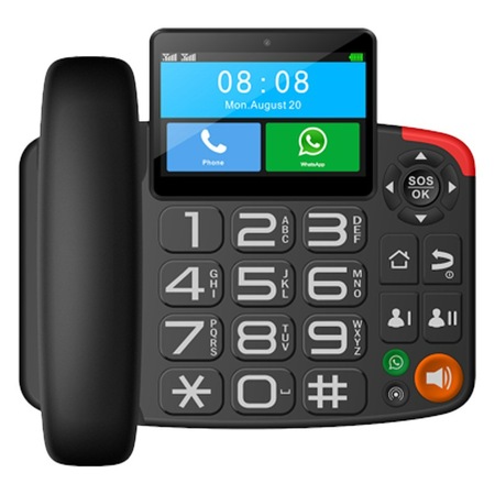Telefon fix digital Maxcom, 4G, Negru - eMAG.ro