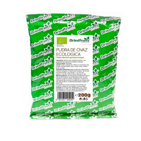 Pudra de ovaz (lapte) BIO - 200 g - eMAG.ro