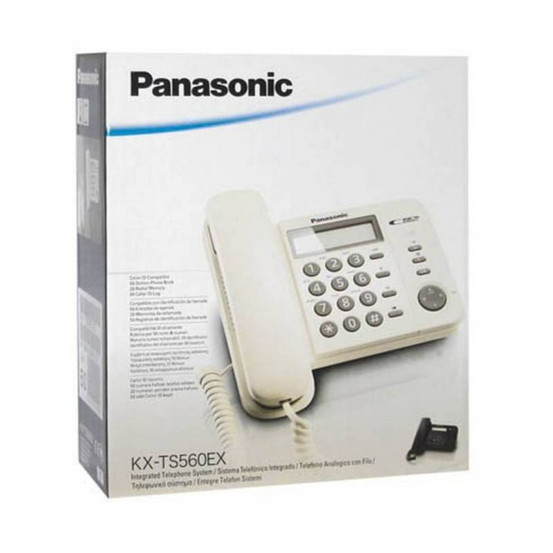 Telefon fix digital Panasonic, LCD, Alb - eMAG.ro