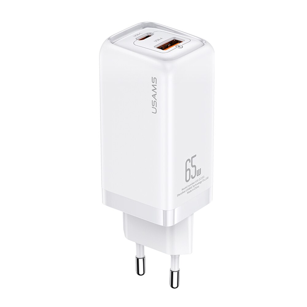 Incarcator Priza Type-C, USB 65WUSAMS Super Si, T47, Alb - eMAG.ro