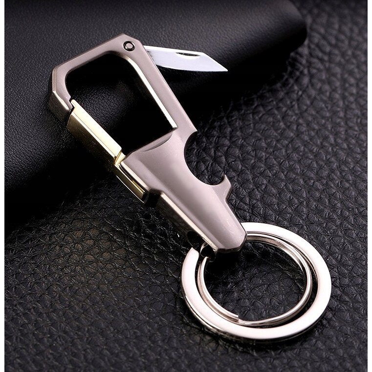 Breloc cu desfacator de sticle, Edibazzar, Metal, Gri - eMAG.ro