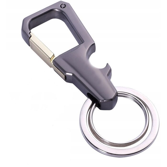 Breloc cu desfacator de sticle, Edibazzar, Metal, Gri - eMAG.ro