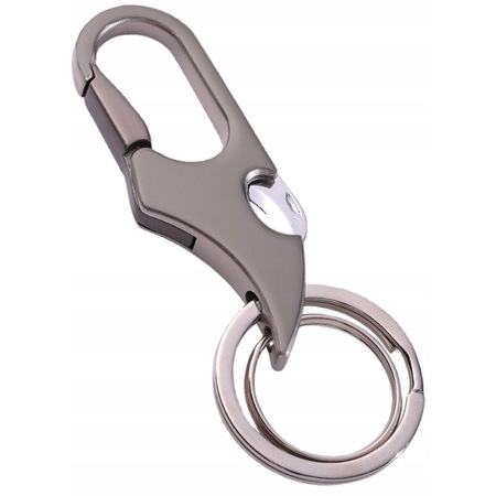 Breloc cu desfacator de sticle, Edibazzar, Metal, Gri - eMAG.ro