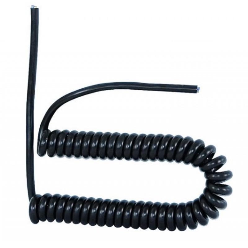 Cablu de conectare spiralat, F-Elektro, 10m, Negru - eMAG.ro