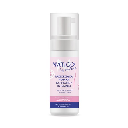 Пяна за интимна хигиена NATIGO BY NATURE - 97% натурални съставки, 150 ...