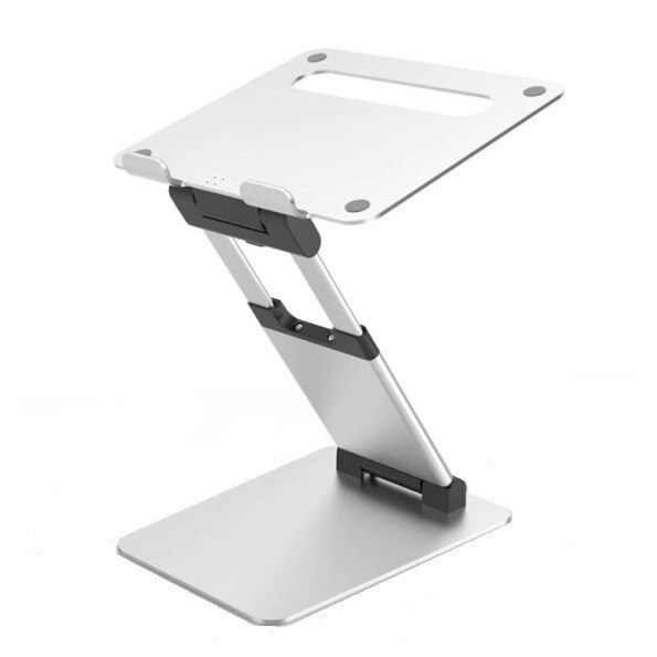 Stand Aluminiu reglabil pentru Laptop 11 - 17 inch Silver - eMAG.ro
