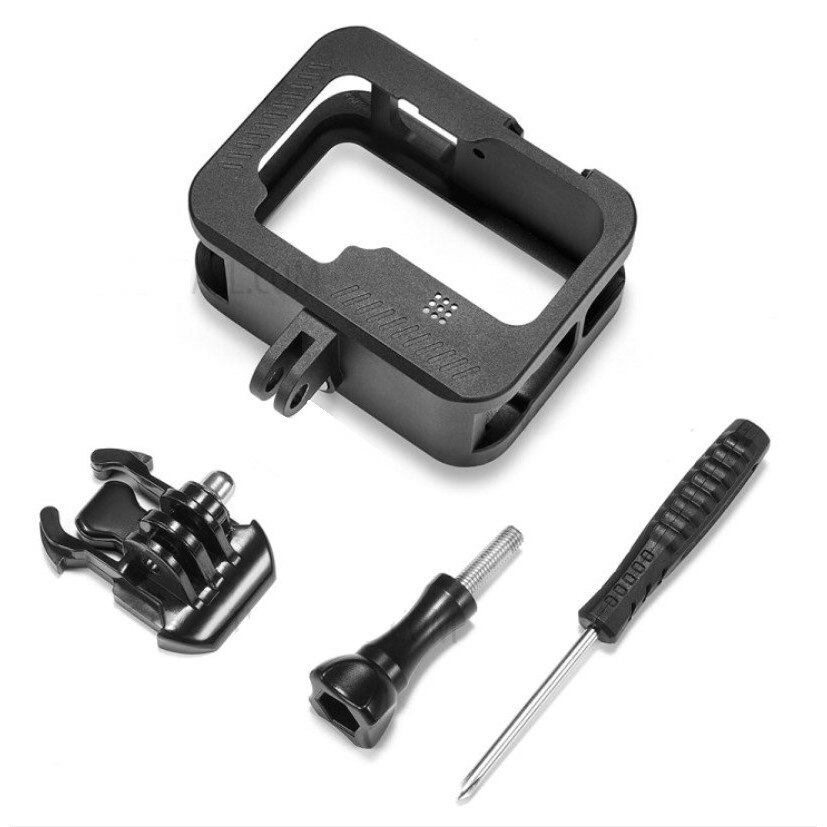 Cadru Aluminiu / Skeleton Cold Shoe compatibil GoPro Hero 9 GP460 - eMAG.ro