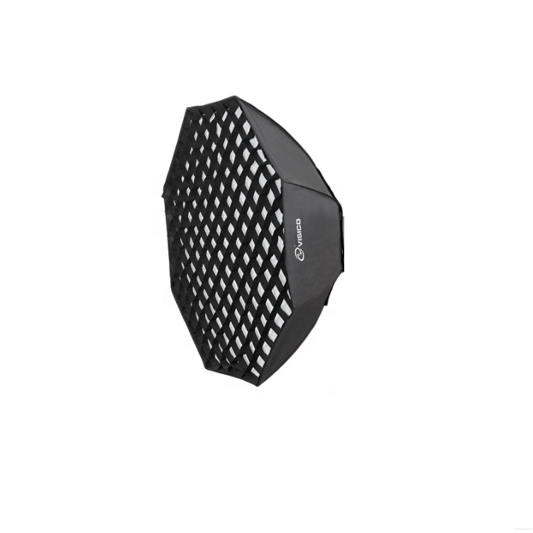 Softbox Visico SB-035 octogonal octobox 80cm cu grid honeycomb montura ...