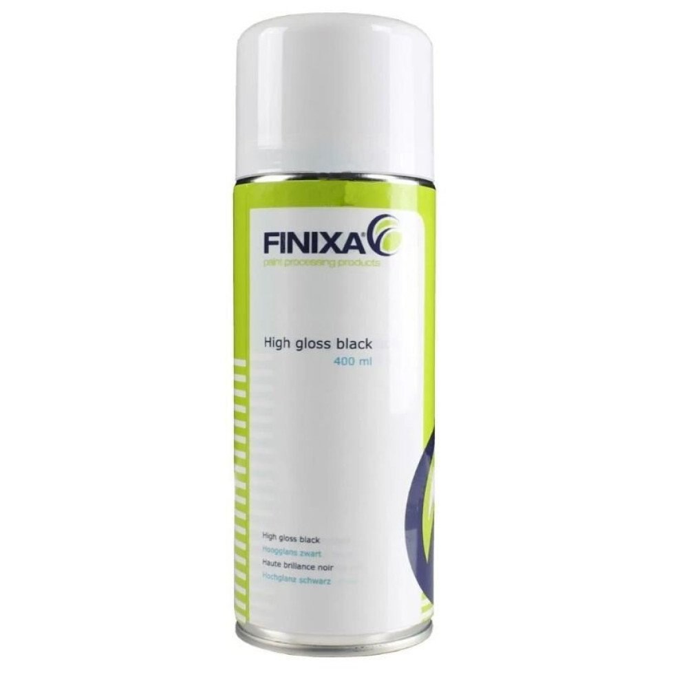 Spray Lac Lucios Finixa High Gloss, Negru, 400ml - eMAG.ro
