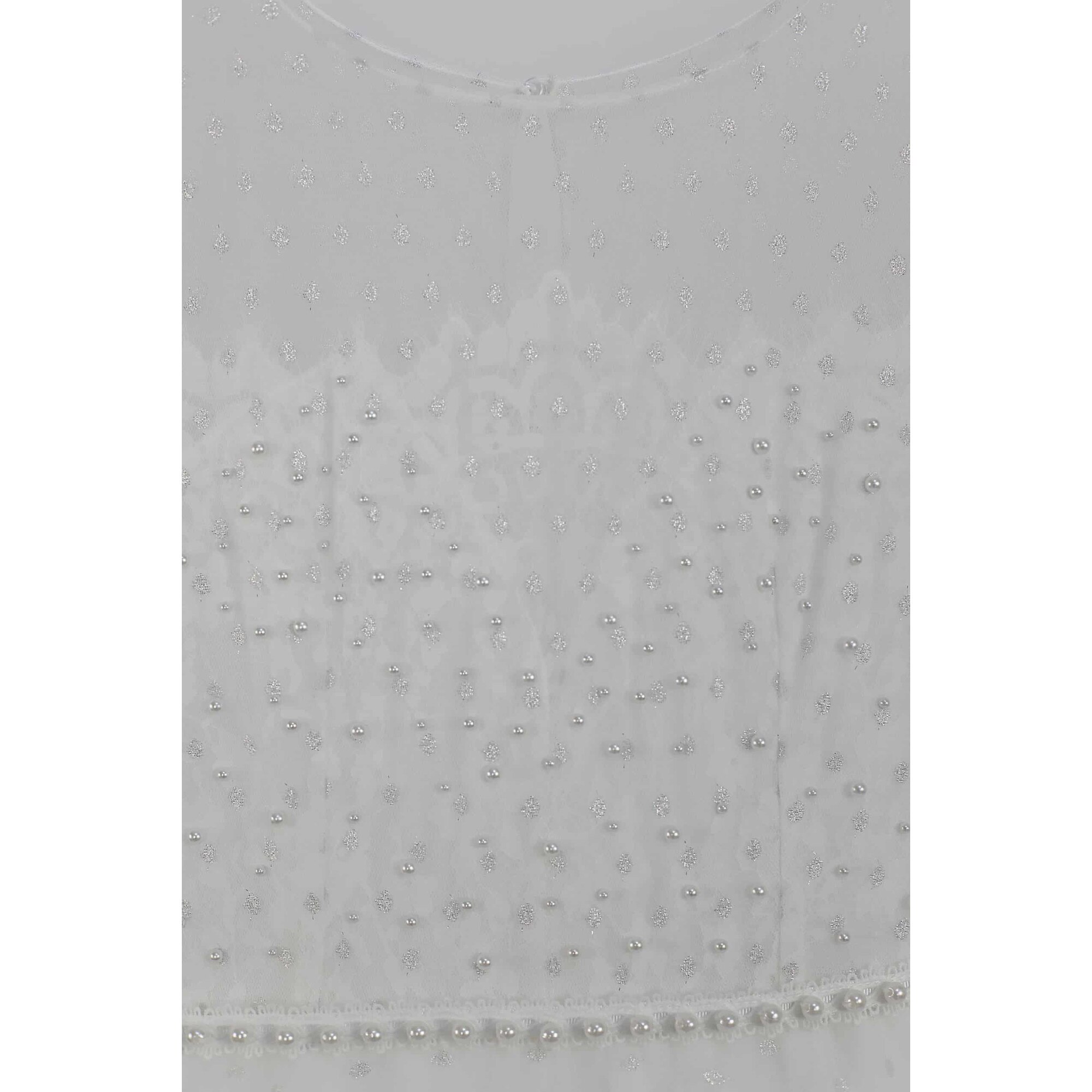 Rochie de miresa croiala printesa din tul moale alb cu buline argintii ...