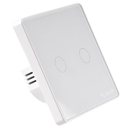 Intrerupator tactil TUYA SMART Wi-Fi, Goldlux, 2 x 800W, Alb - eMAG.ro