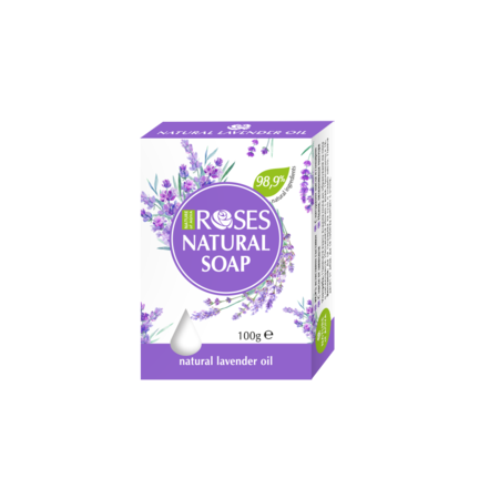 Sapun solid, Nature of Agiva, Lavanda, 100 g - eMAG.ro