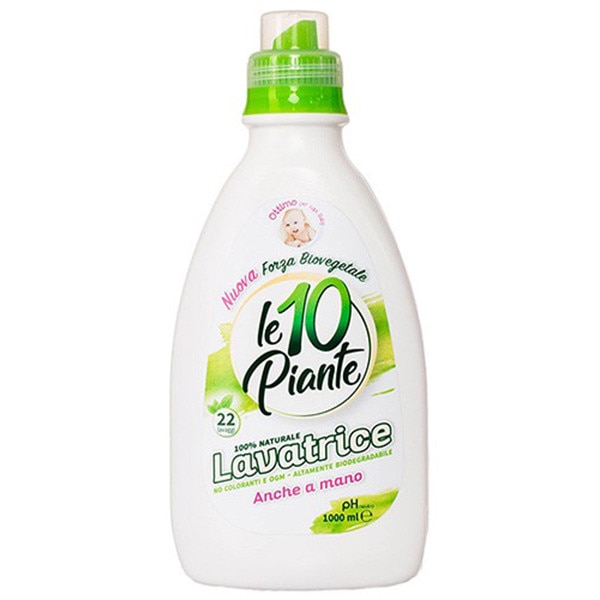 Detergent concentrat universal Bio rufe copii, vegan Lavatrice – Le 10 Piante 1000ml - eMAG.ro