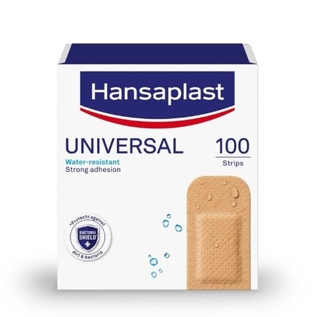 Plasturi Hansaplast 100buc, 4 marimi diferite - eMAG.ro