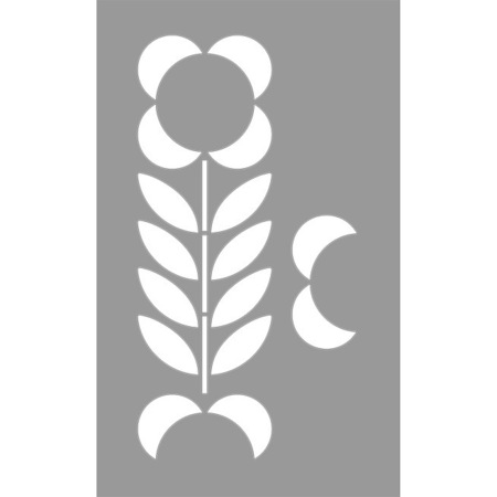 Sablon 44 * 74cm Refolosibil Repetitiv Traditional Floarea Soarelui ...