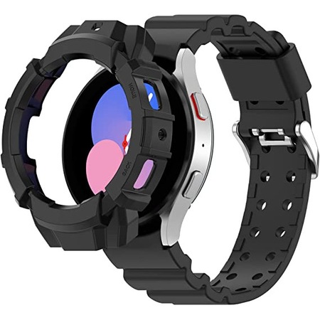 Curea si Husa Protectie Ceas, SAFEMORE, Smartwatch Sport Band ...