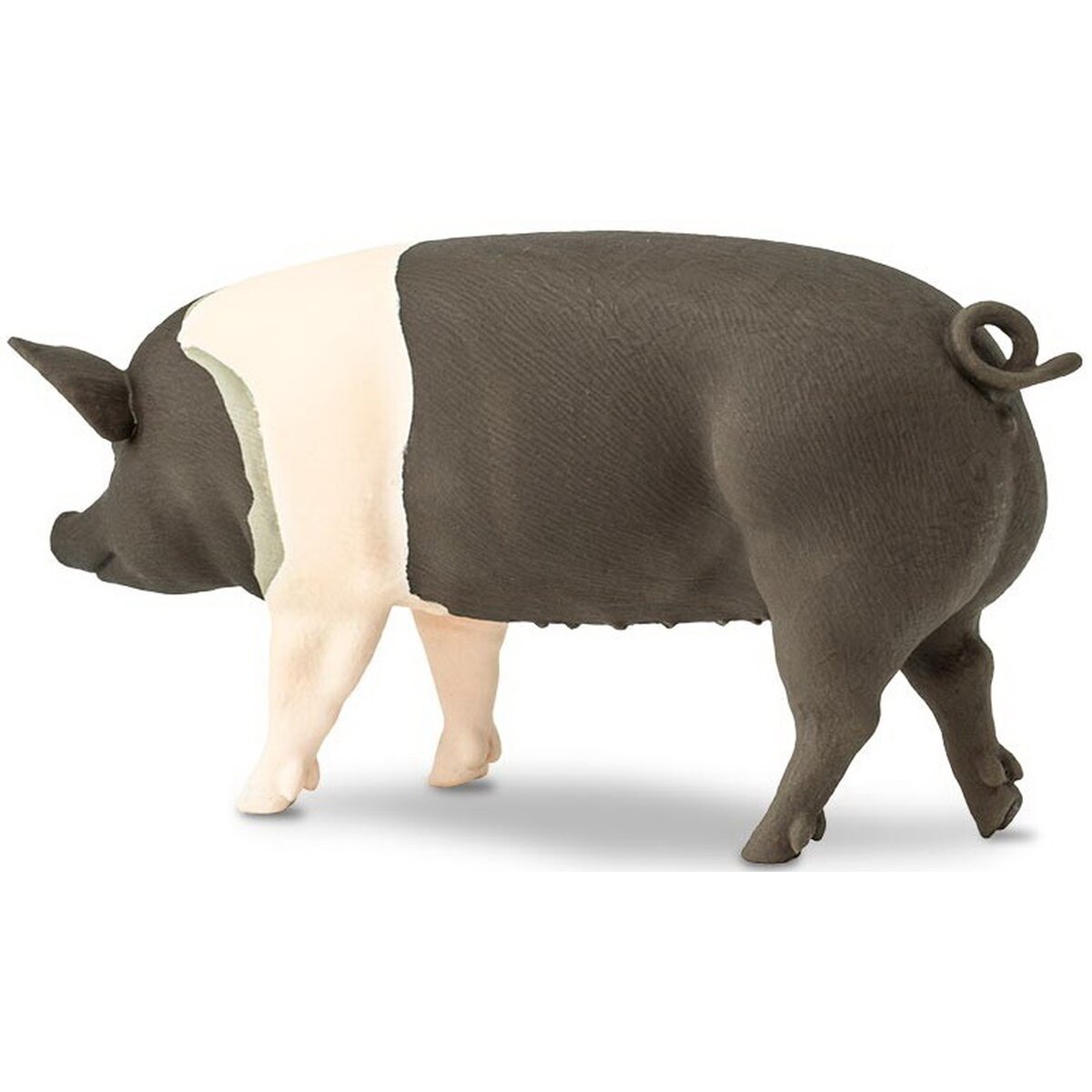 Figurina Porc Hampshire - Safari, 11 x 5 cm - eMAG.ro