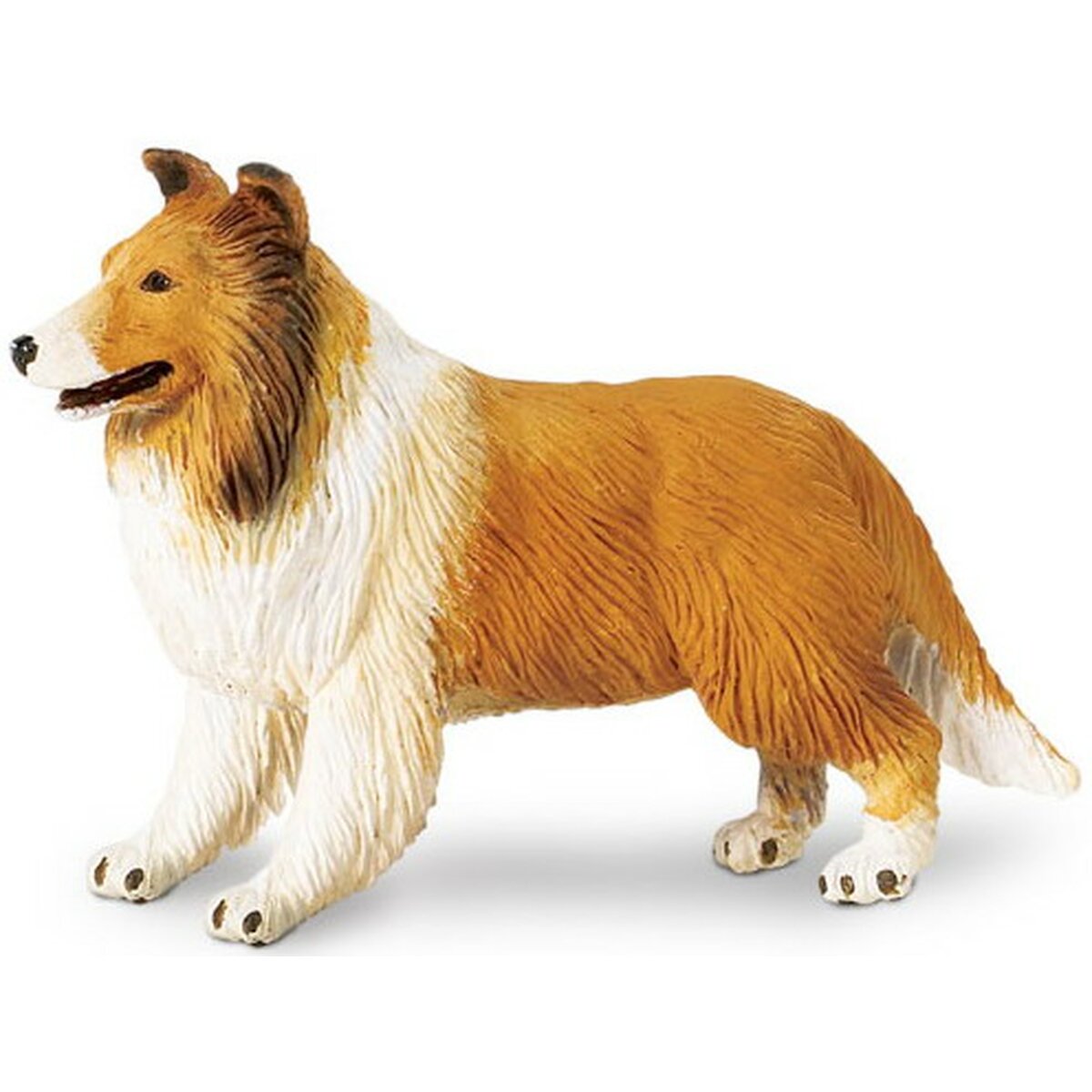 Figurina Caine Collie - Safari, 10 x 6.5 cm - eMAG.ro