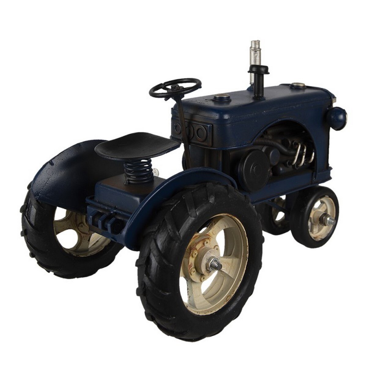 Modell Traktor kék fém 25x15x18 cm - eMAG.hu