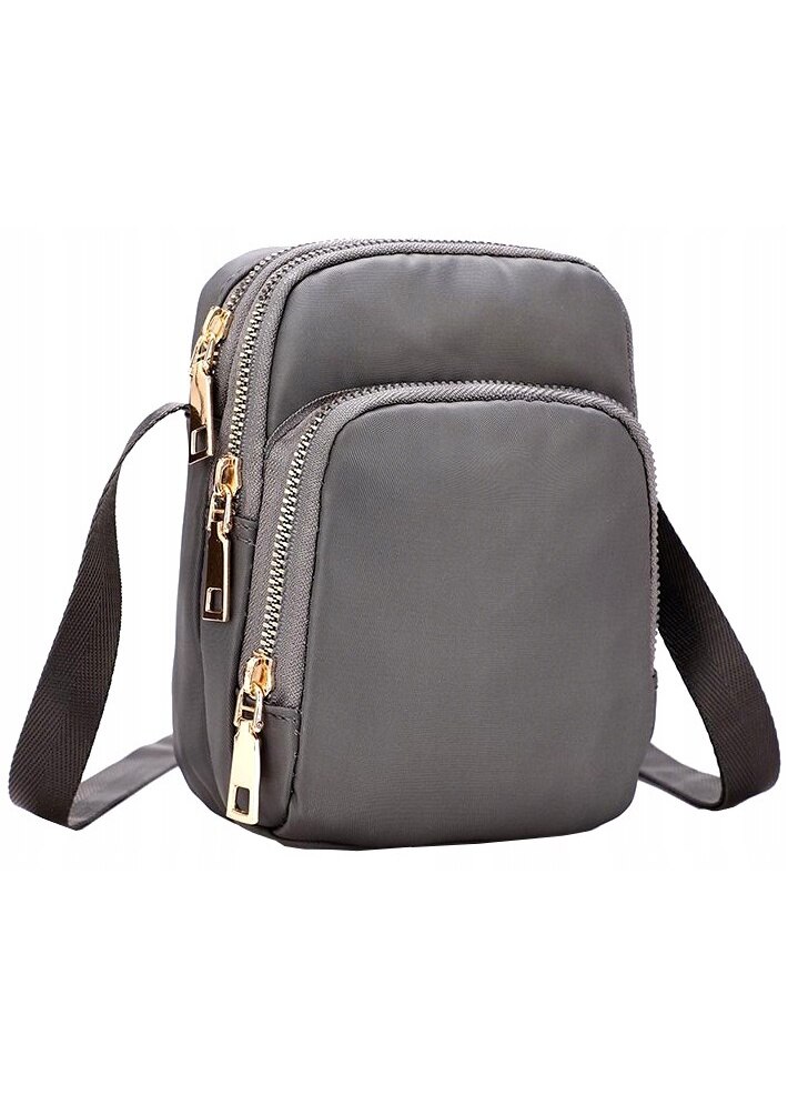 Geanta dama, Material sintetic, Gri - eMAG.ro