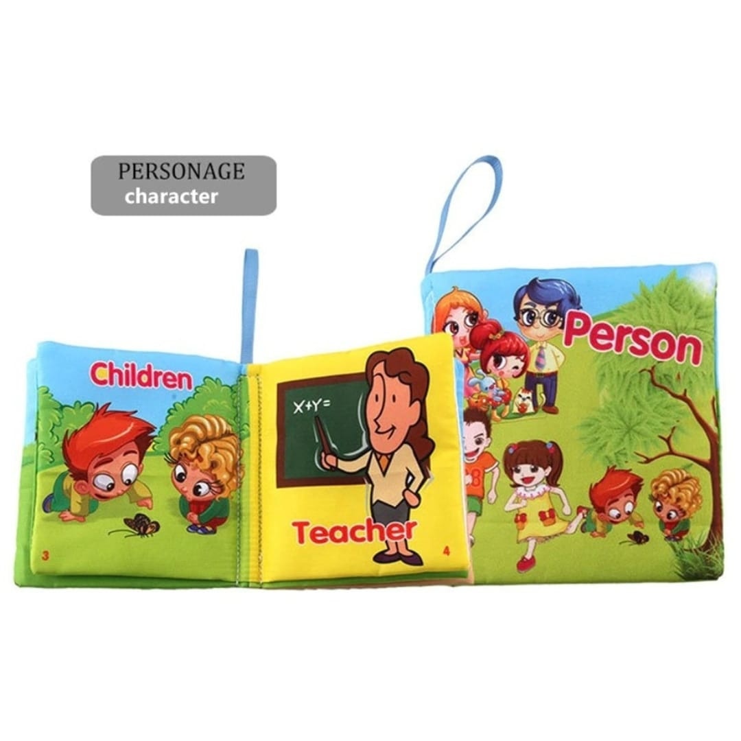 Set 3 carticele educative cu pagini chitaitoare si fosnaitoare pentru ...