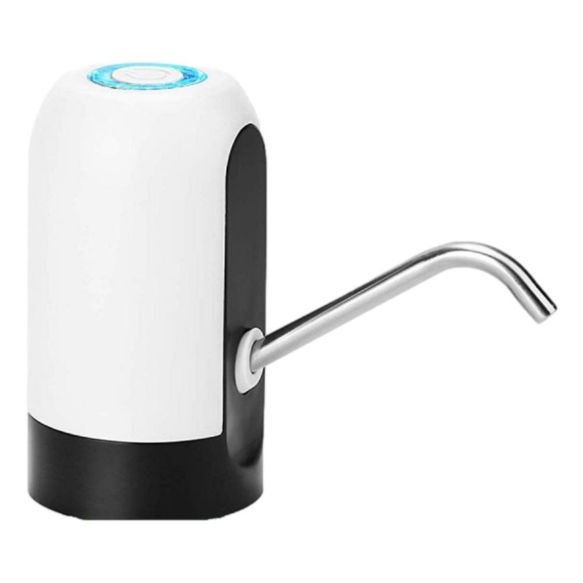 Dozator apa, incarcare prin usb, plastic/inox, alb - eMAG.ro