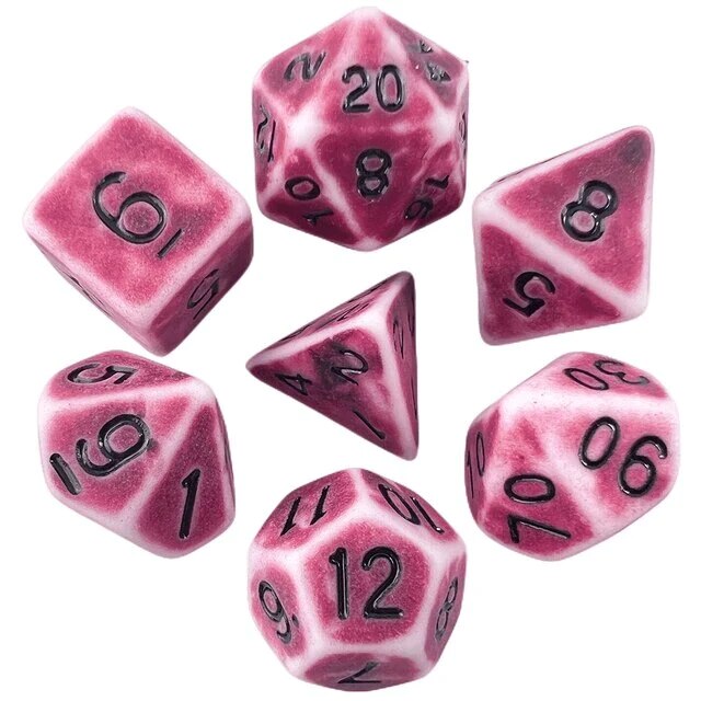 Set 7 Zaruri D&D, Rotting Red - eMAG.ro