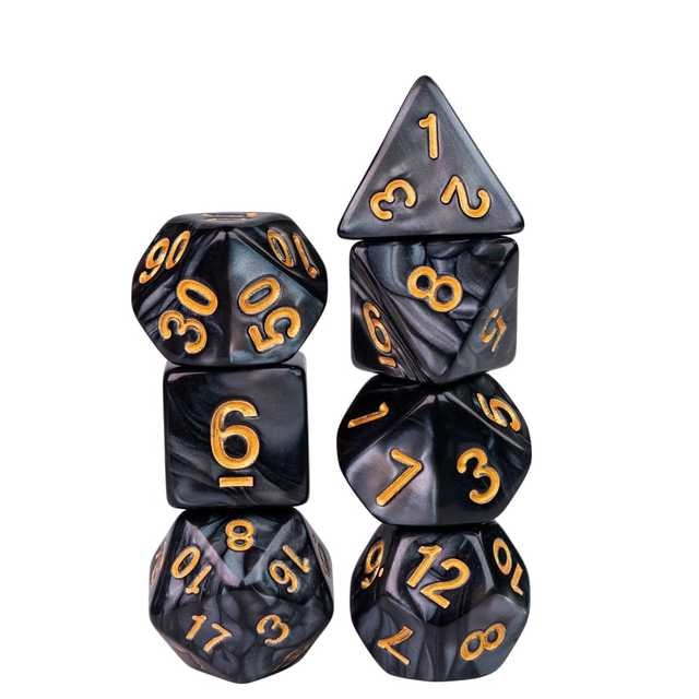 Set 7 Zaruri D&D, Gilded Blackstone - eMAG.ro