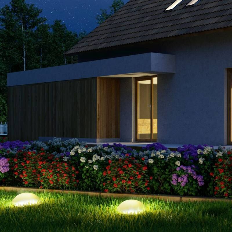 Lampa LED gradina V-TAC, Plastic, 6W, 108lm, Alb - eMAG.ro