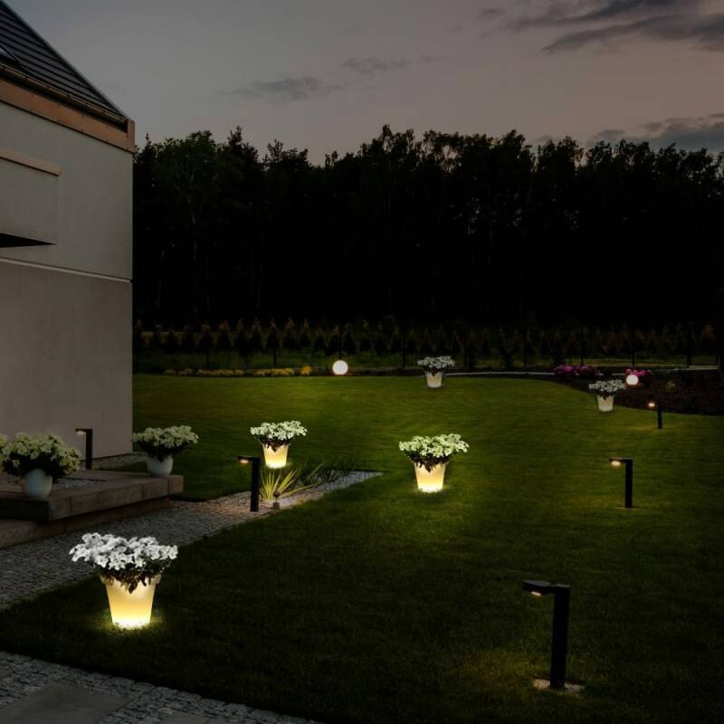 Lampa LED gradina V-TAC, Plastic, 1.5W, 54lm, Alb - eMAG.ro