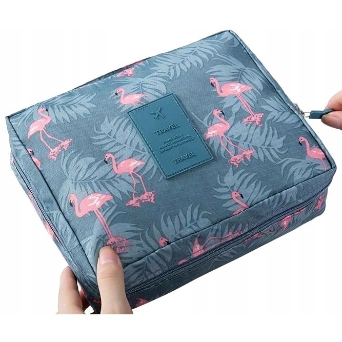 Geanta pentru cosmetice, Edibazzar, Compartimentata, Impermeabila ...