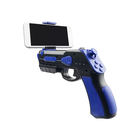 Bluetooth Remote Gun Android és iOS készülékekhez, kék Omega 44350 ...