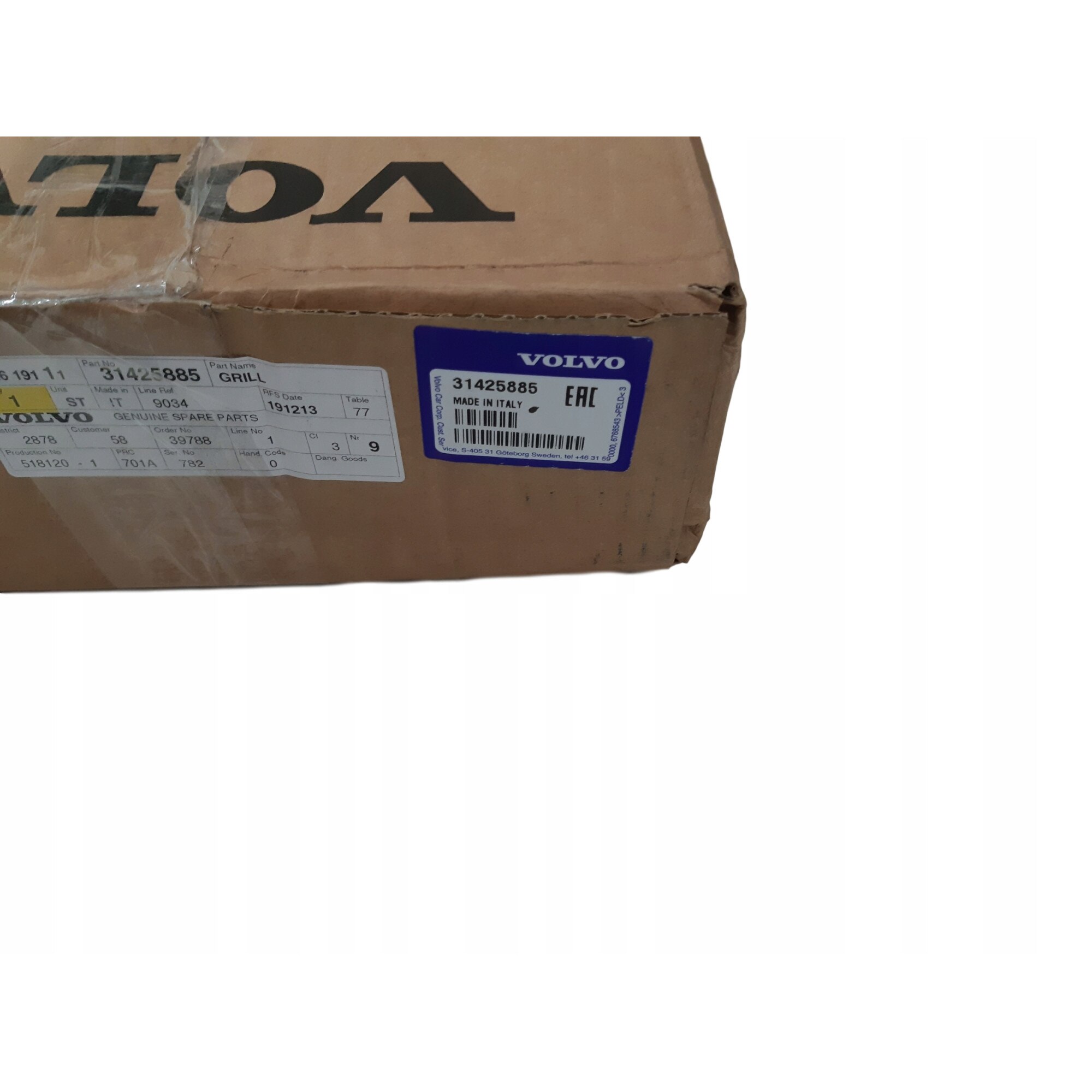 Hűtőrács, Volvo, XC60 lift R-Design, fekete - eMAG.hu