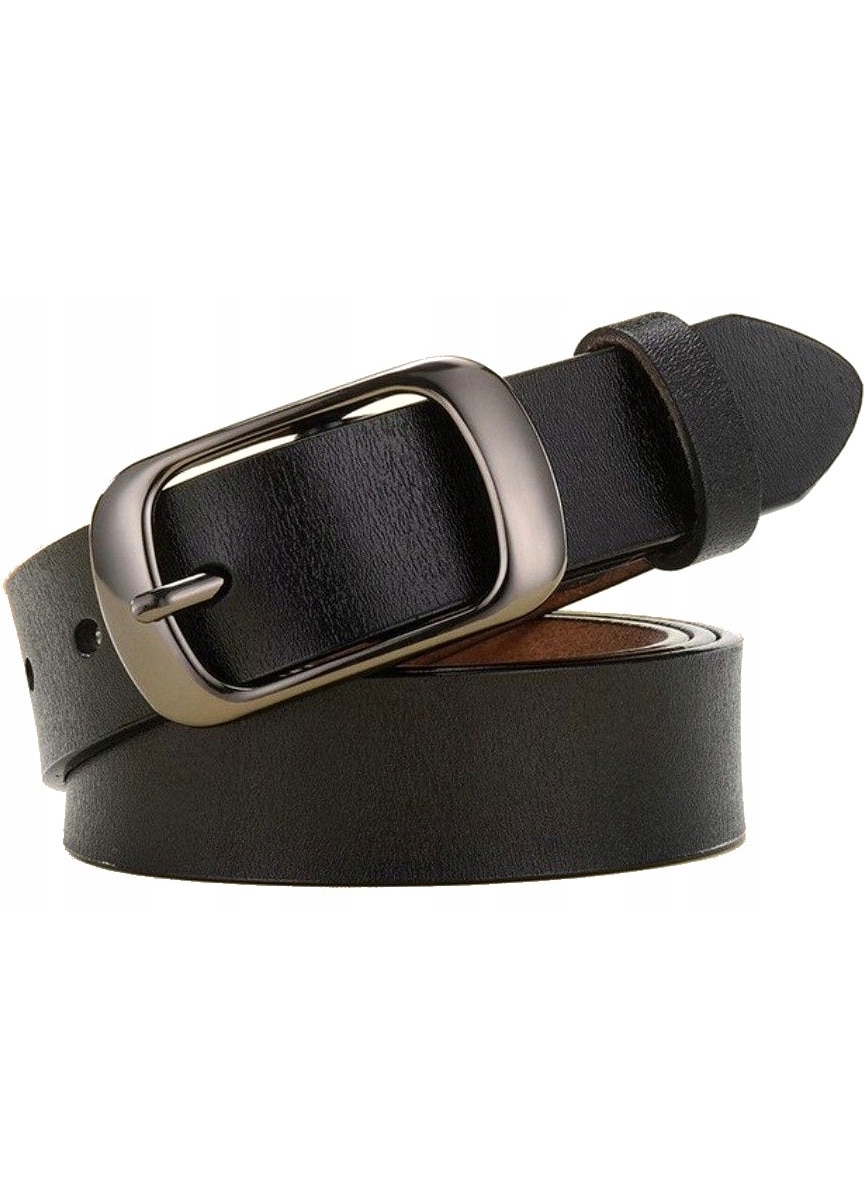 Curea dama, Piele, Negru - eMAG.ro